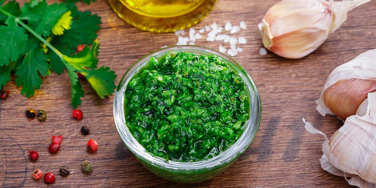 Przepis na sos salsa verde - Therascience Polska
